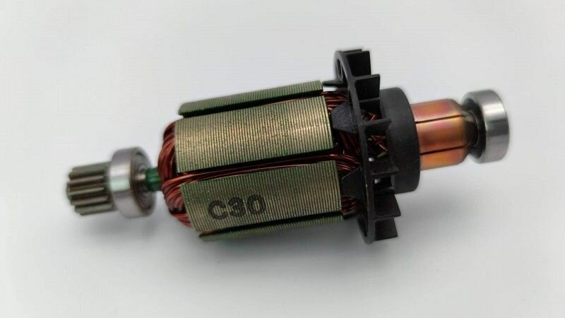 Ротор (Якорь) для аккумуляторной дрели-шуруповерта 6339D Makita 629829-1