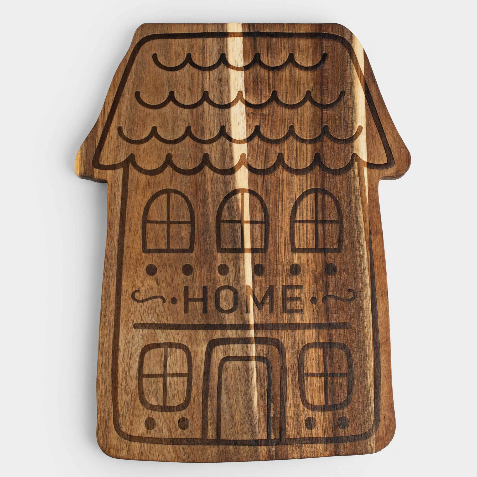 Доска разделочная, 23х30 см, дерево, Дом, Noble tree, Kuchenland