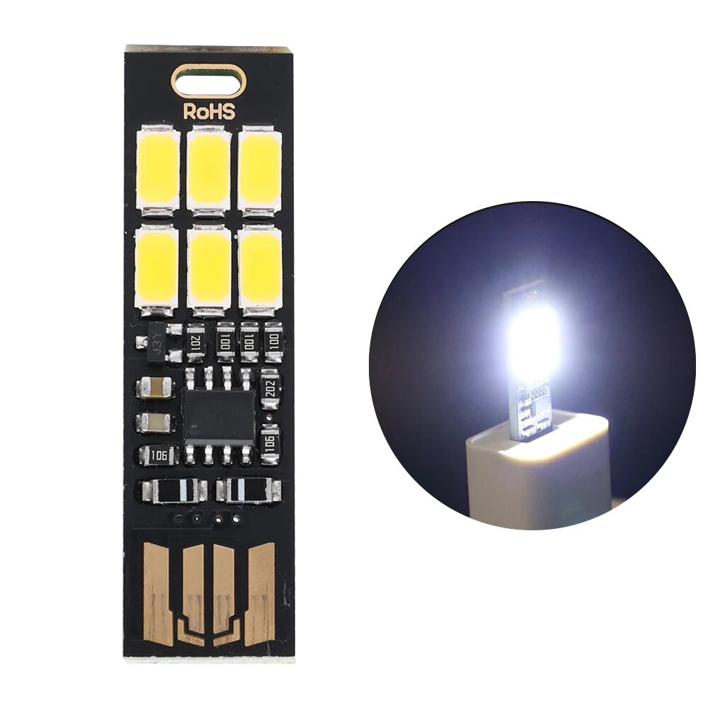 USB карманный фонарик POCKETMAN Style A