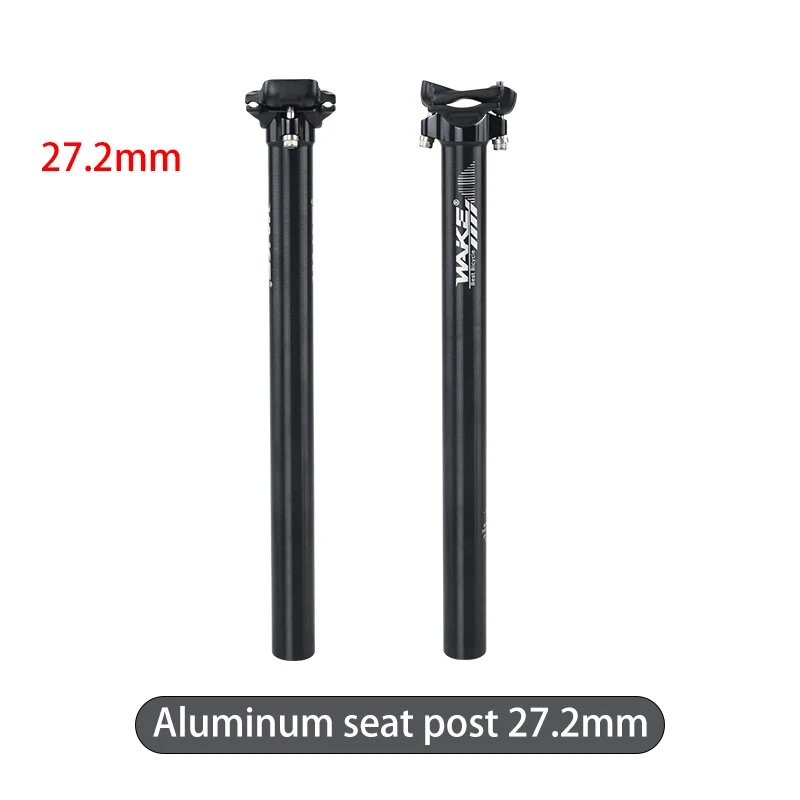 Wake MTB амортизирующий подседельный штырь 27.2/31.6 мм 335 мм Черный, 27.2mm Black