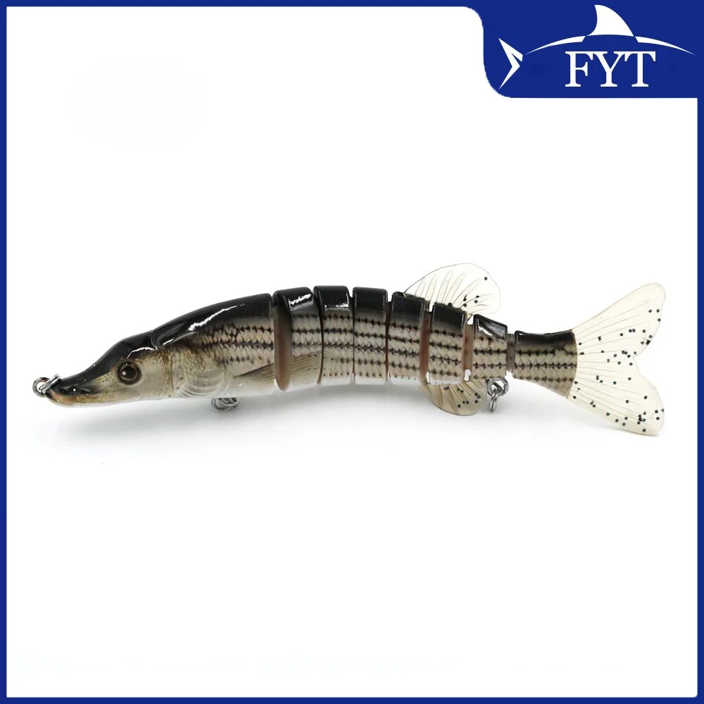 Реалистичная приманка для плавания с мягким хвостом большого размера, многосуставная рыболовная приманка, 21 см, 70 г, приманка для щуки, мускуса, рыбы, снасти для морской рыбалки