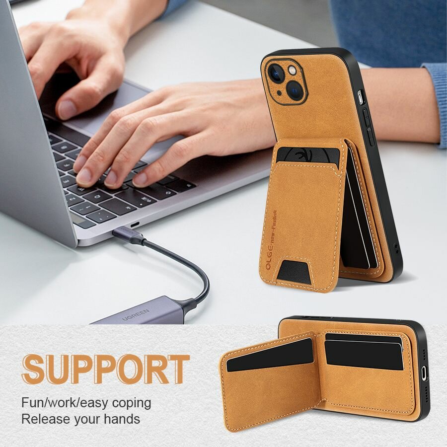 Чехол для Apple iPhone 13 (Эпл Айфон 13)/Чехол для мобильного телефона в виде бумажника/бумажник