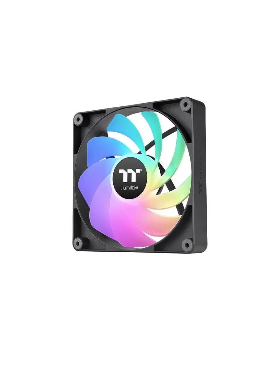 Кулер Thermaltake CT120 Sync реверсивный ARGB черный 4-pin 31.2dB Ret