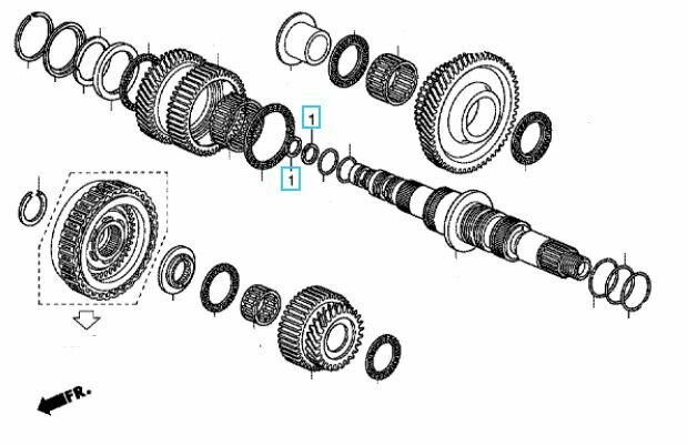 Кольцо, уплотнение, 21.2MM (Оригинал)