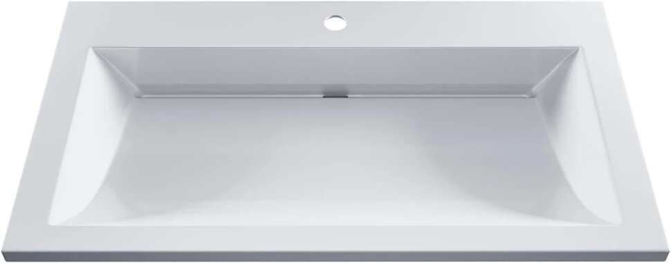 Раковина Uperwood Infinity RInfinity80wg 80x45 см, накладная, белый