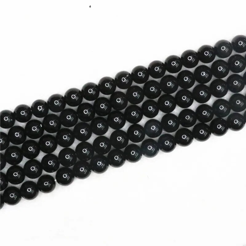 Бусины HUANHUAN JEWELRY винтажные шоколадного цвета 4-14 мм Черный, 3mm 133pcs, black 80