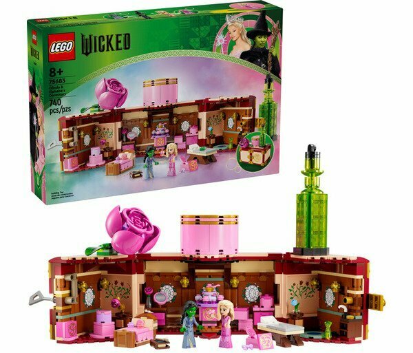 Конструктор LEGO Wicked 75683 Спальня Глинды и Эльфабы (Lego 75683)