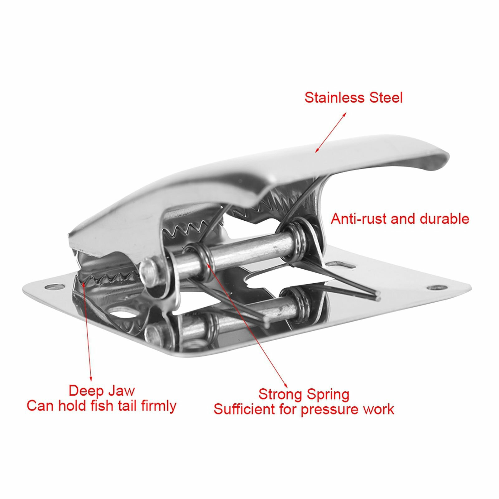 Зажим для чистки рыбы