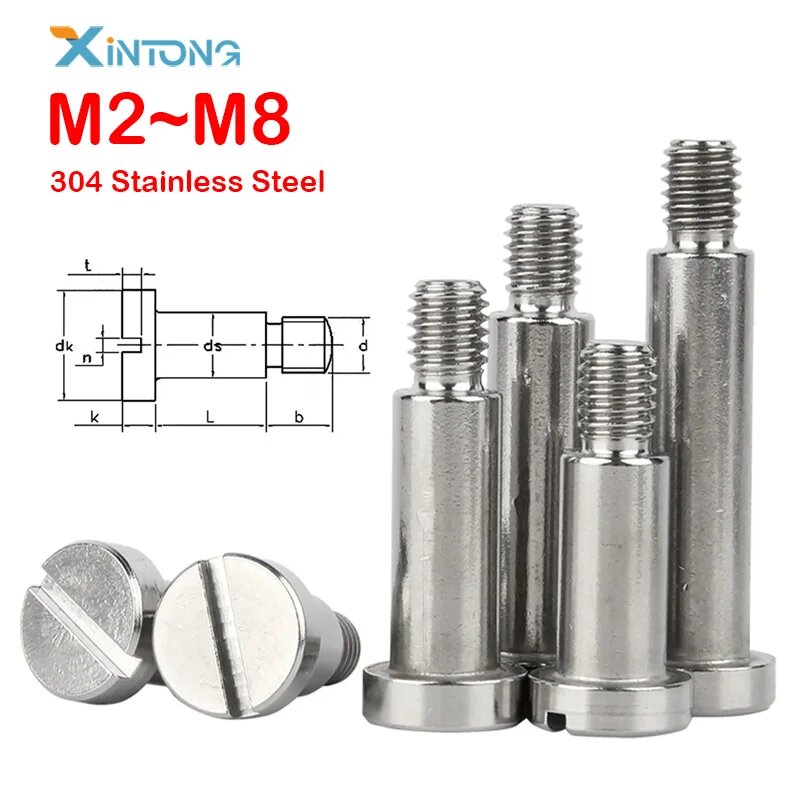 Болты нержавеющие M5 6x4mm, 5шт