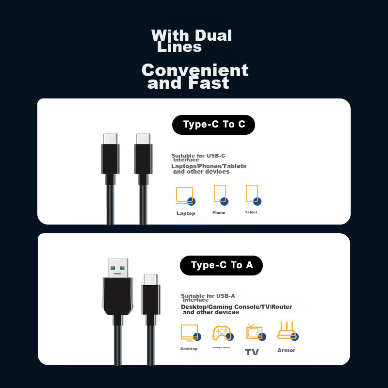HIKVISION 2TB NVMe Portable Solid State Drive (PSSD), Type-C USB3.2 Interface, Direct Phone Connection, High Speed 1060MB/s, E8 Series