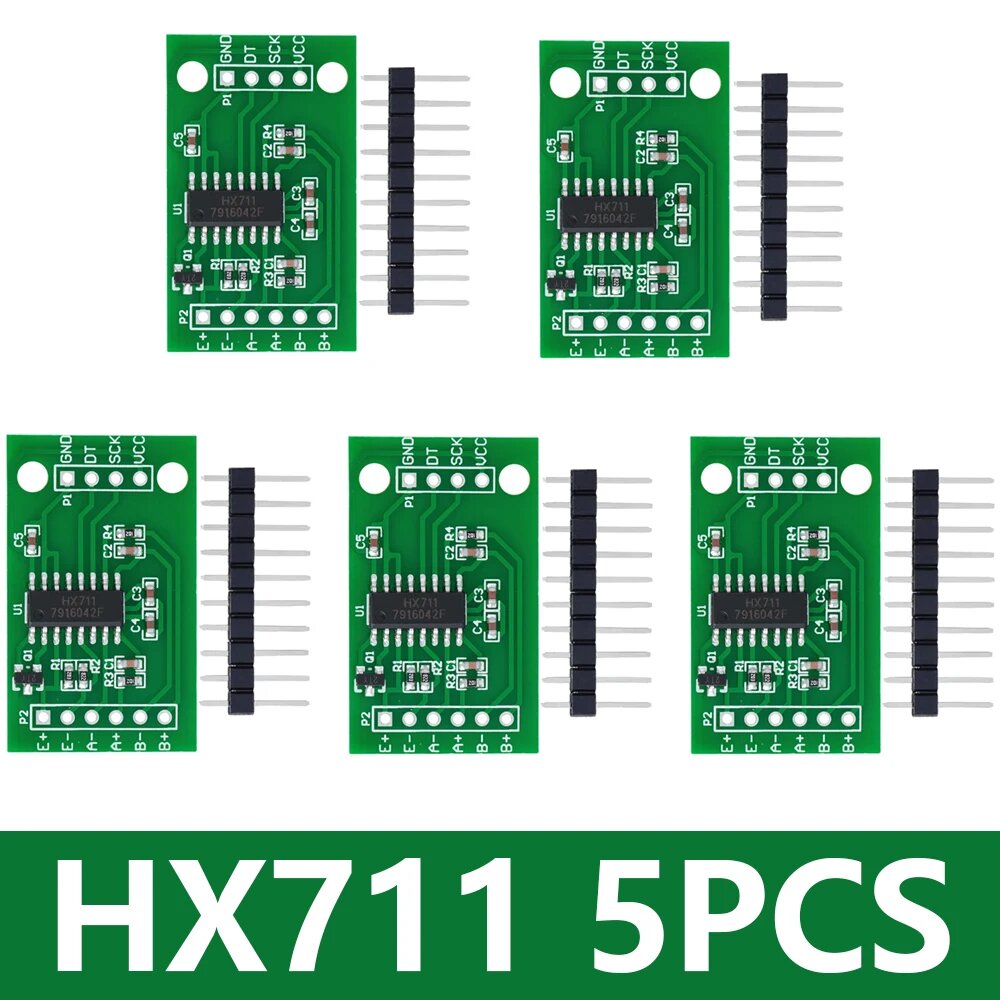 HX711 двухканальный датчик веса, 5шт