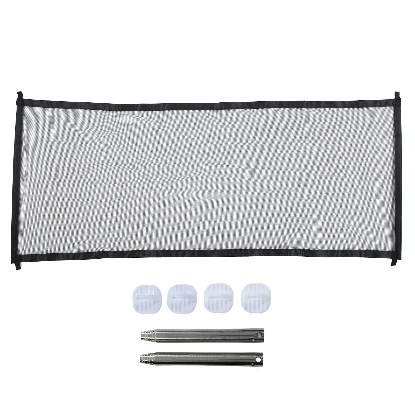 Защитная сетка для защиты домашних животных, ограждение для собак, лестниц, дверей, коридоров, перил, для помещений и улицы, 184 x 75 см / 72,4 x 29,5 дюймов