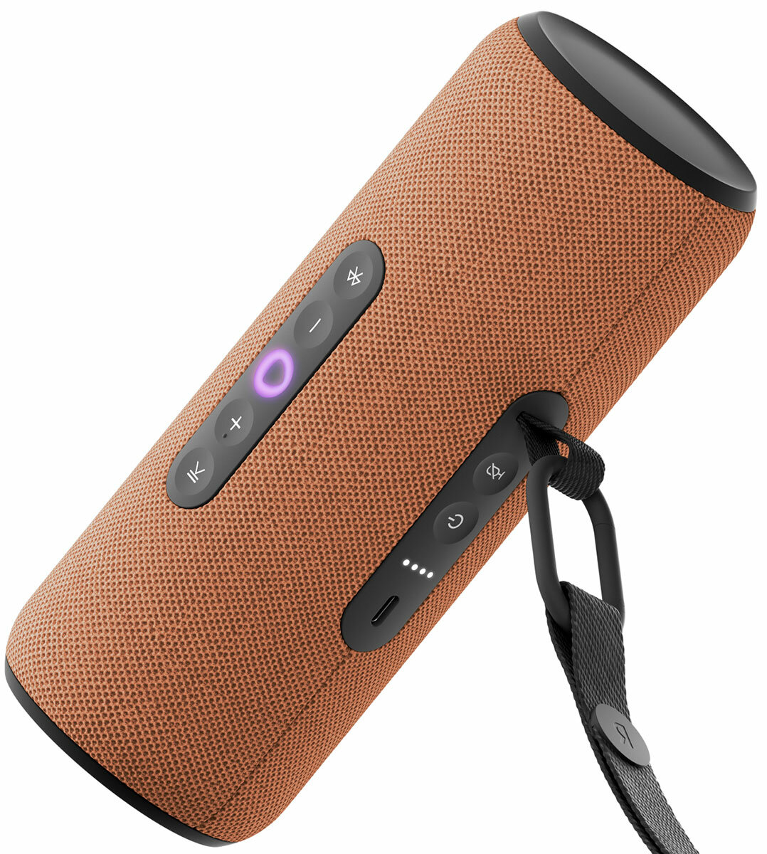 Умная портативная колонка Яндекс Станция Стрит с Алисой, 30Вт, оранжевый