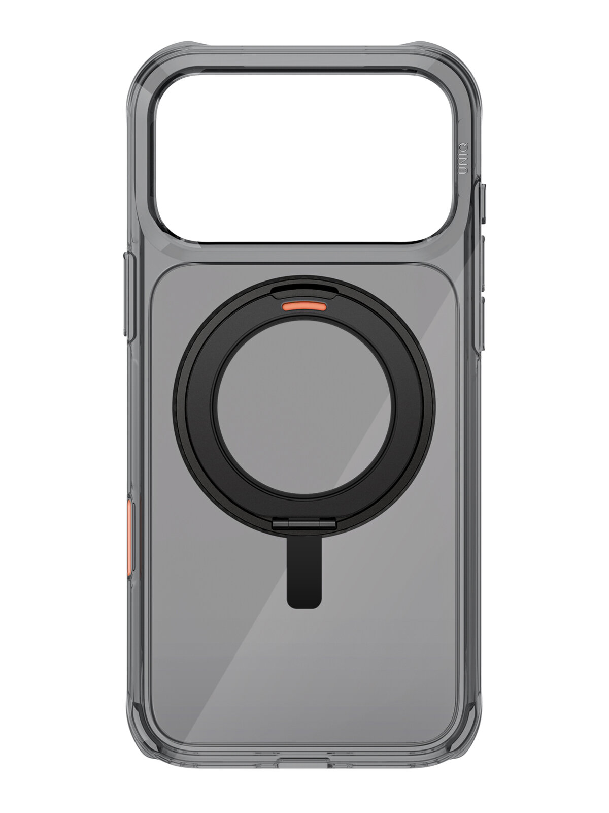 Чехол Uniq для iPhone 17 Pro Max, Swivix с функцией подставки на 360 градусов, с магнитами MagSafe, черный