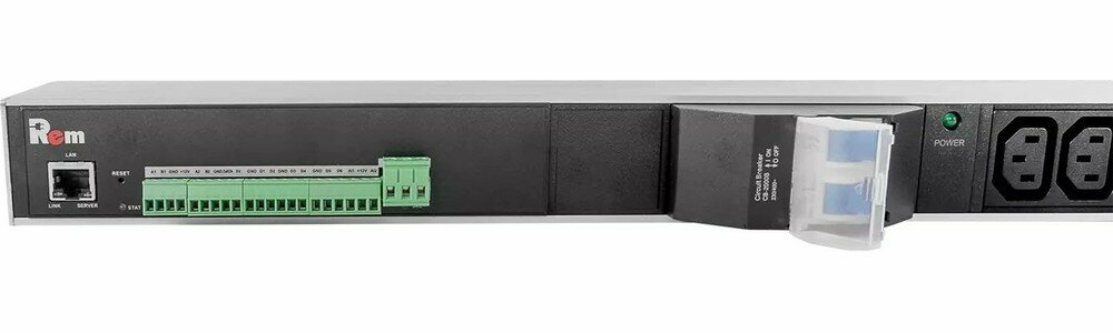 Блок распределения питания Rem R-MC1-32-4x3C13-4x2C19-A-1820-K R-MC1-32-4X3C13-4X2C19-A-1820 верт. ра