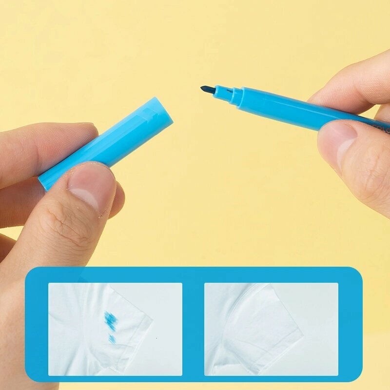 Фломастеры Deli EC165-12 Colorwow круг. пулевидный пиш. наконечник Вентилируемый смываемые 12цв. (12