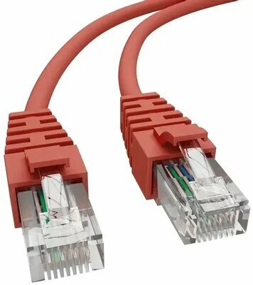 Патч-корд NTSS NTSS-PC-UTP-RJ45-5e-0.15-LSZH-RD NTSS-PC-UTP-RJ45-5E-0.15-LSZH UTP RJ-45 вил.-вилка R