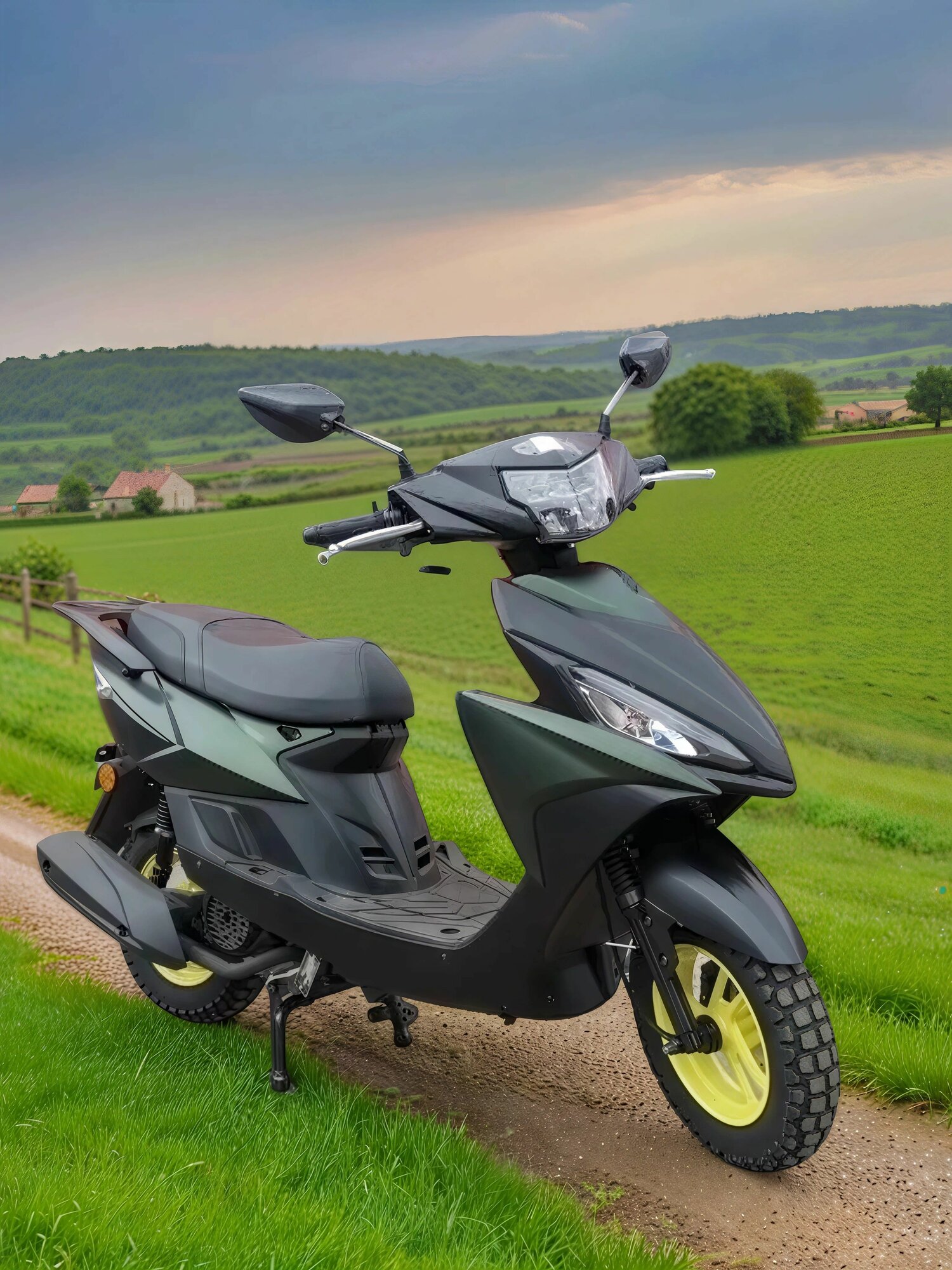 Скутер AXIS GREEN 125 см3 (49,9 см3)