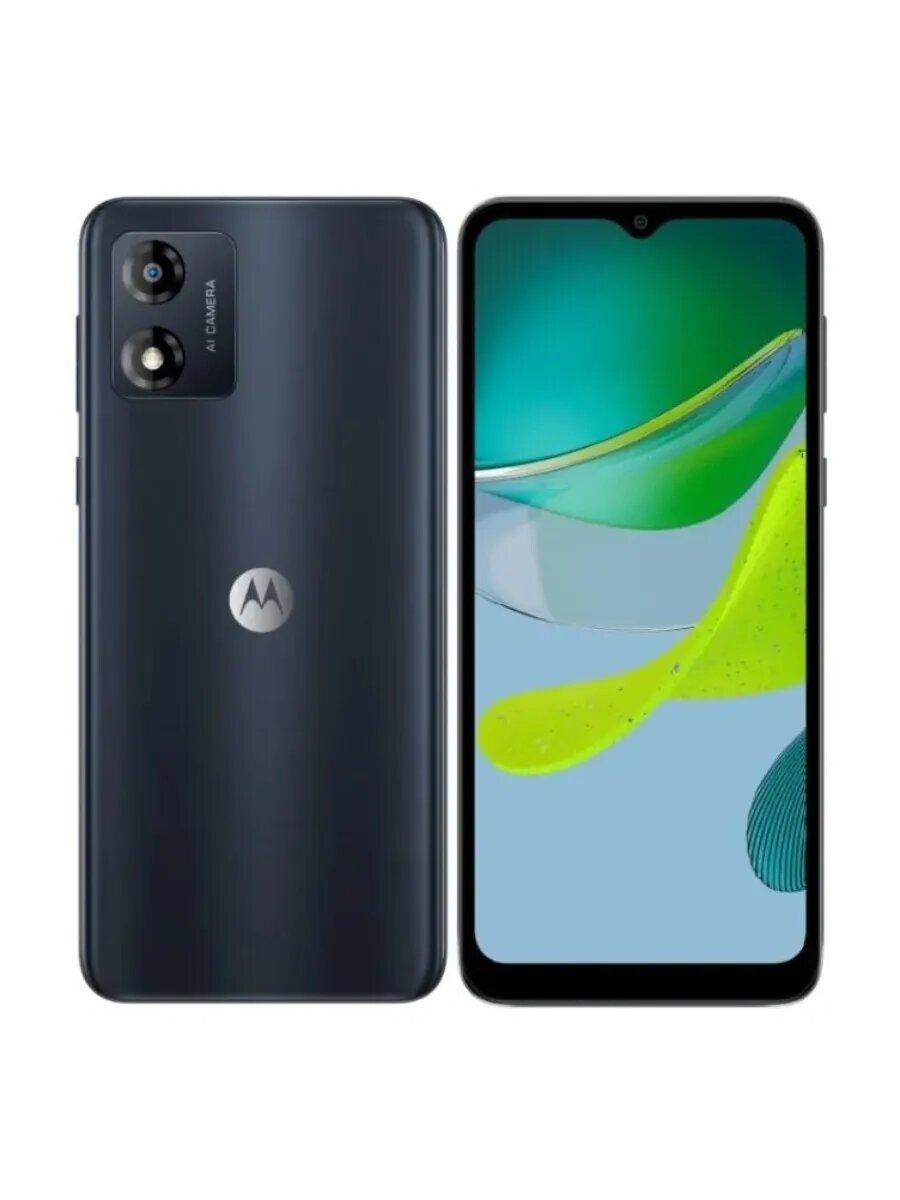 6.5" Смартфон Moto E13 XT2345-1 LTE 4+64 ГБ черный РСТ