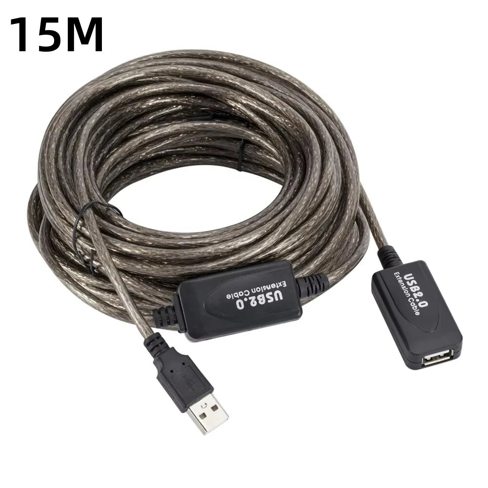 USB 2.0 активный удлинитель кабеля 5м/10м/15м/20м 15M