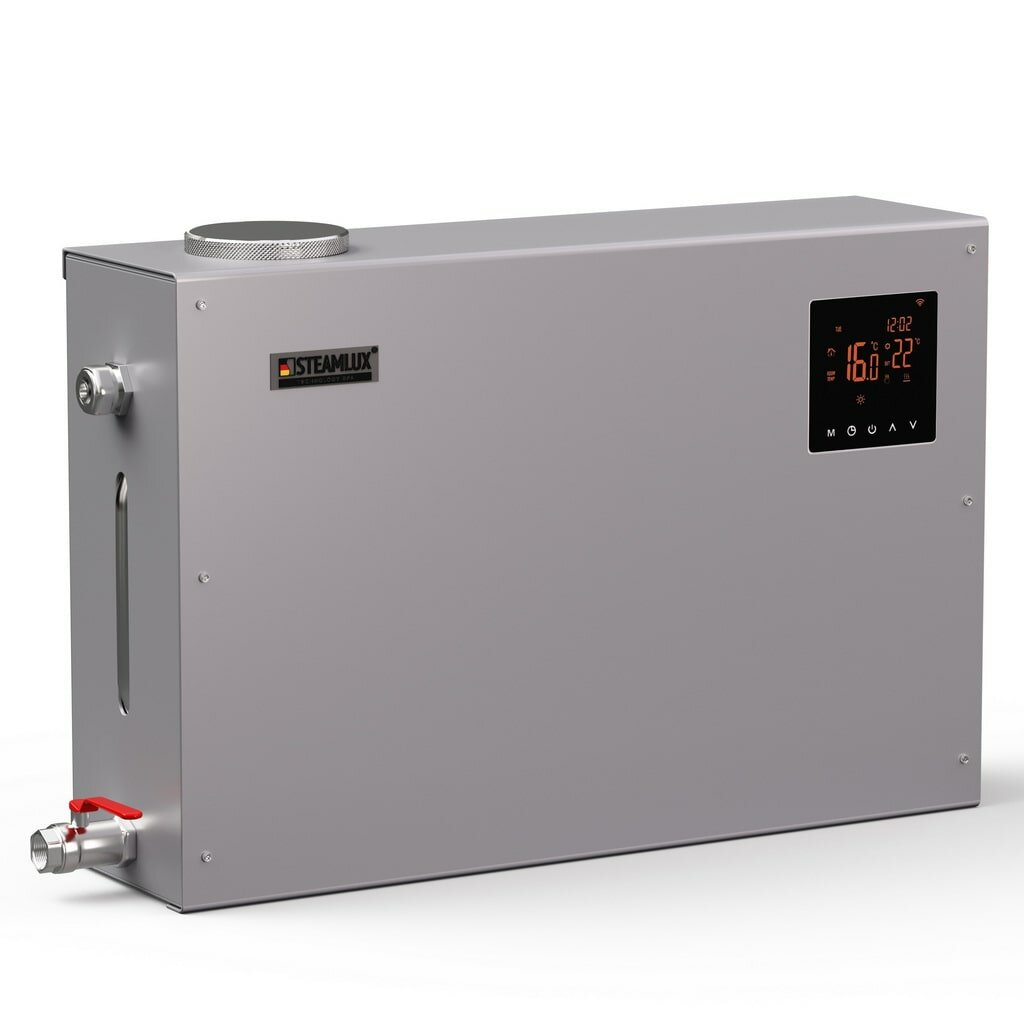 Парогенератор SteamLux PRO-20 с WI-FI 2 кВт для кедровой бочки и мини-сауны