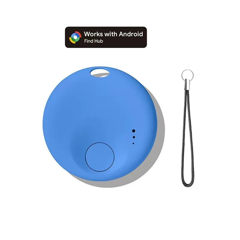 Синий Bluetooth трекер Find Hub