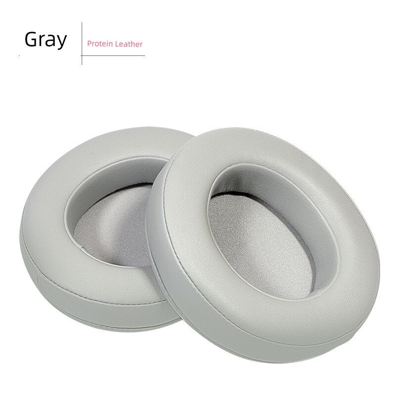 Гелевые амбушюры Razer Kraken, губчатые подушечки, издание Cute Cat 2019, игровая версия Серая пара из протеиновой кожи