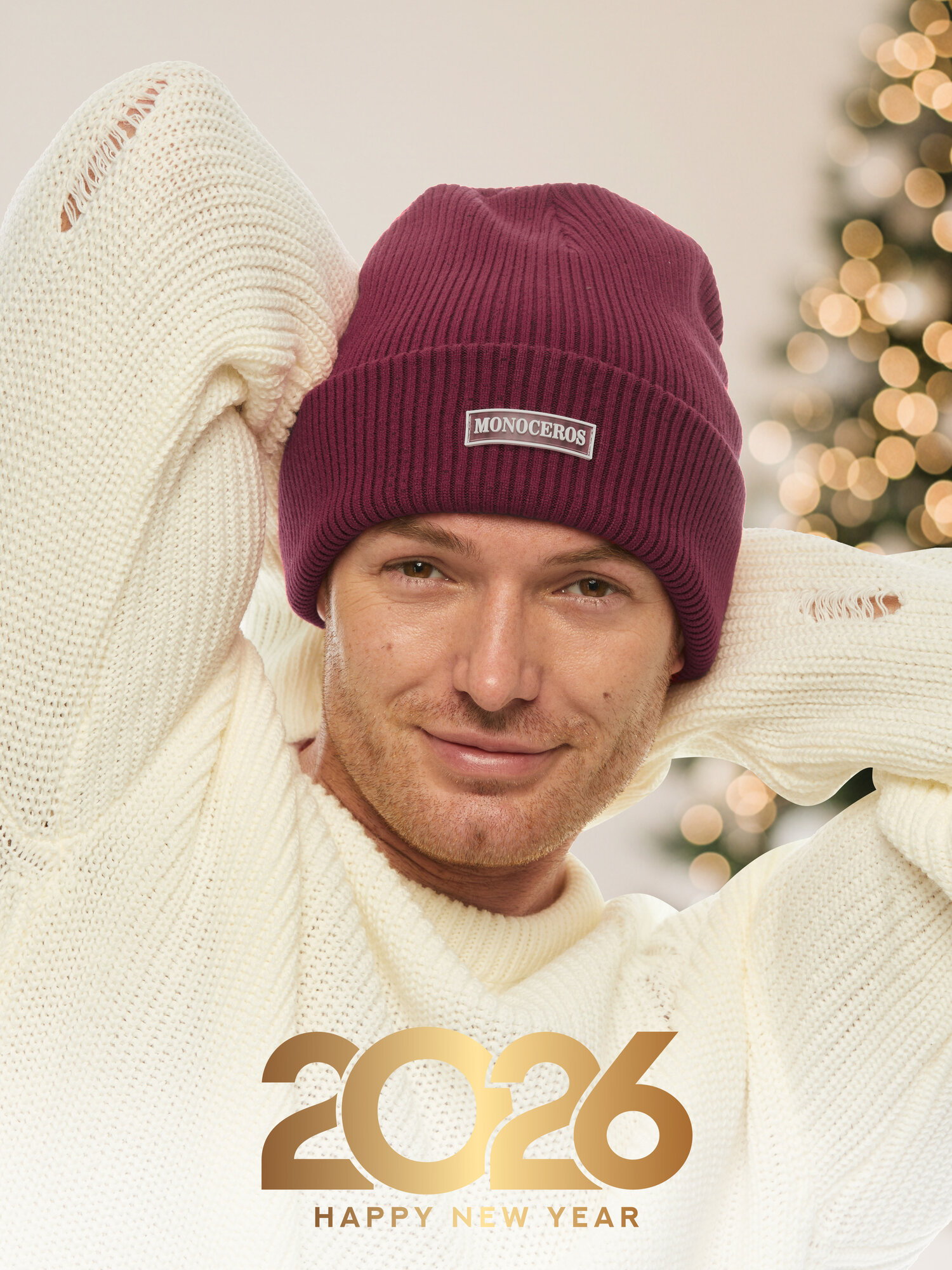 Шапка-бини Весна-лето 2025 для мужчин и женщин