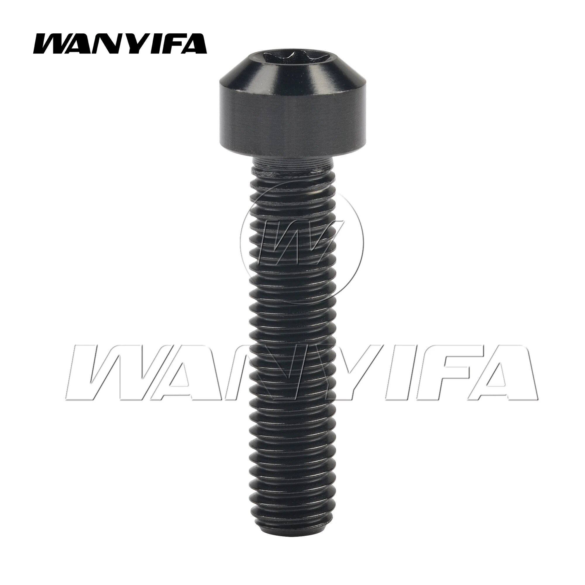 Титановые болты Wanyifa M8x10-50 мм Torx T40 Black, M8x15mm