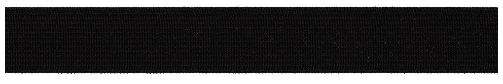 Лента эластичная Gamma 20+-1 мм, 20 м, черная (8с677 Ч (1с130))
