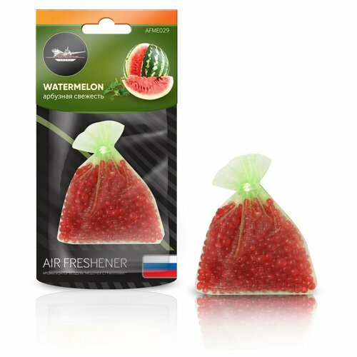 Ароматизатор подвесной Airline Мешочек с гранулами арбузная свежесть Airline AFME029