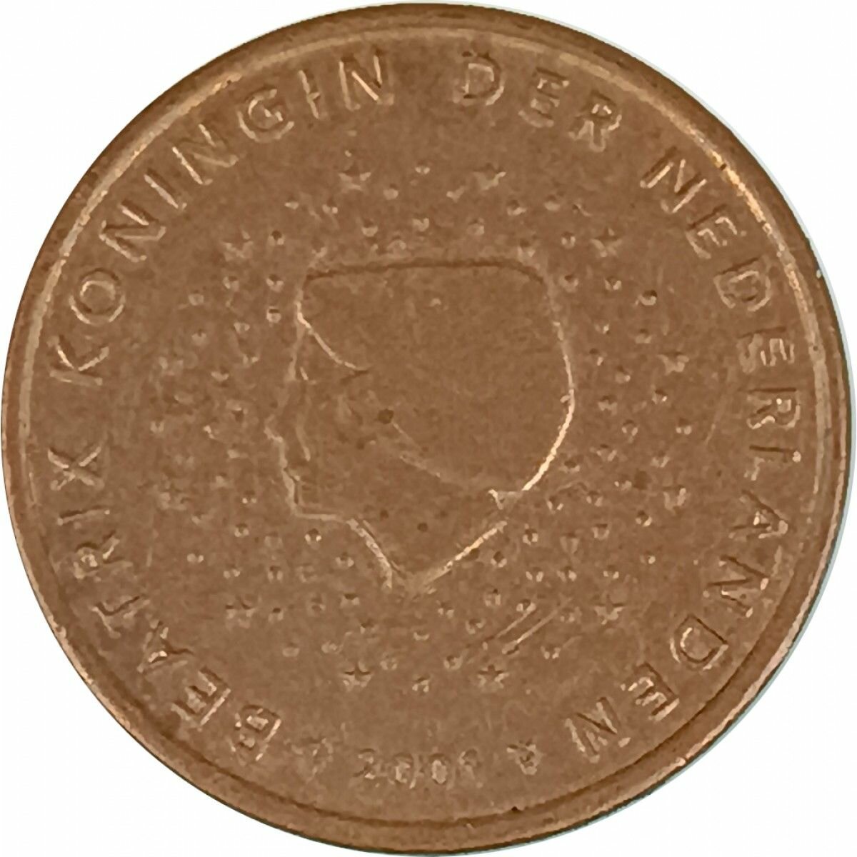 5 евроцентов 2001 Нидерланды из оборота