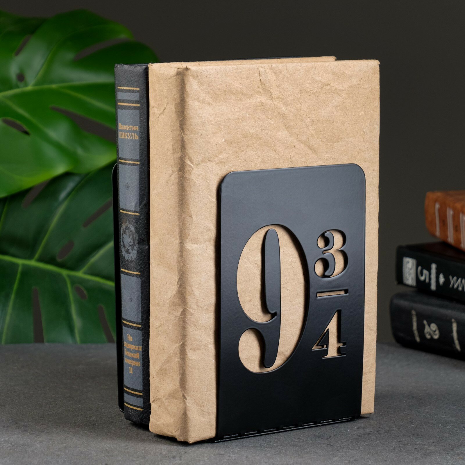 Держатель - подставка для книг «Поезд на 9 и 3/4», набор 2 шт, 15×10×10 см