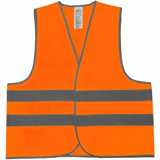 Жилет сигнальный Грандмастер 2 светоотражающие полосы, оранжевый, XXXL (60-62), , 610888