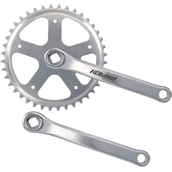 Stels Система HDL-S140 () шатуны стальные 152мм хром, звезда 1/2"x1/8" 40T