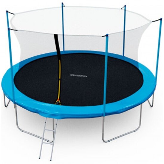 Батут каркасный с сеткой Dfc Kondition 15 ft / с лестницей