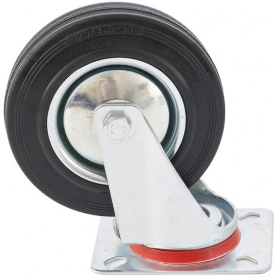 Колесо Сибртех поворотное D 160 мм крепление платформенное 68717