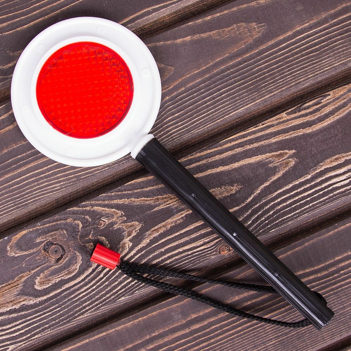 Жезл регулировщика дисковый светоотражающий 320 мм