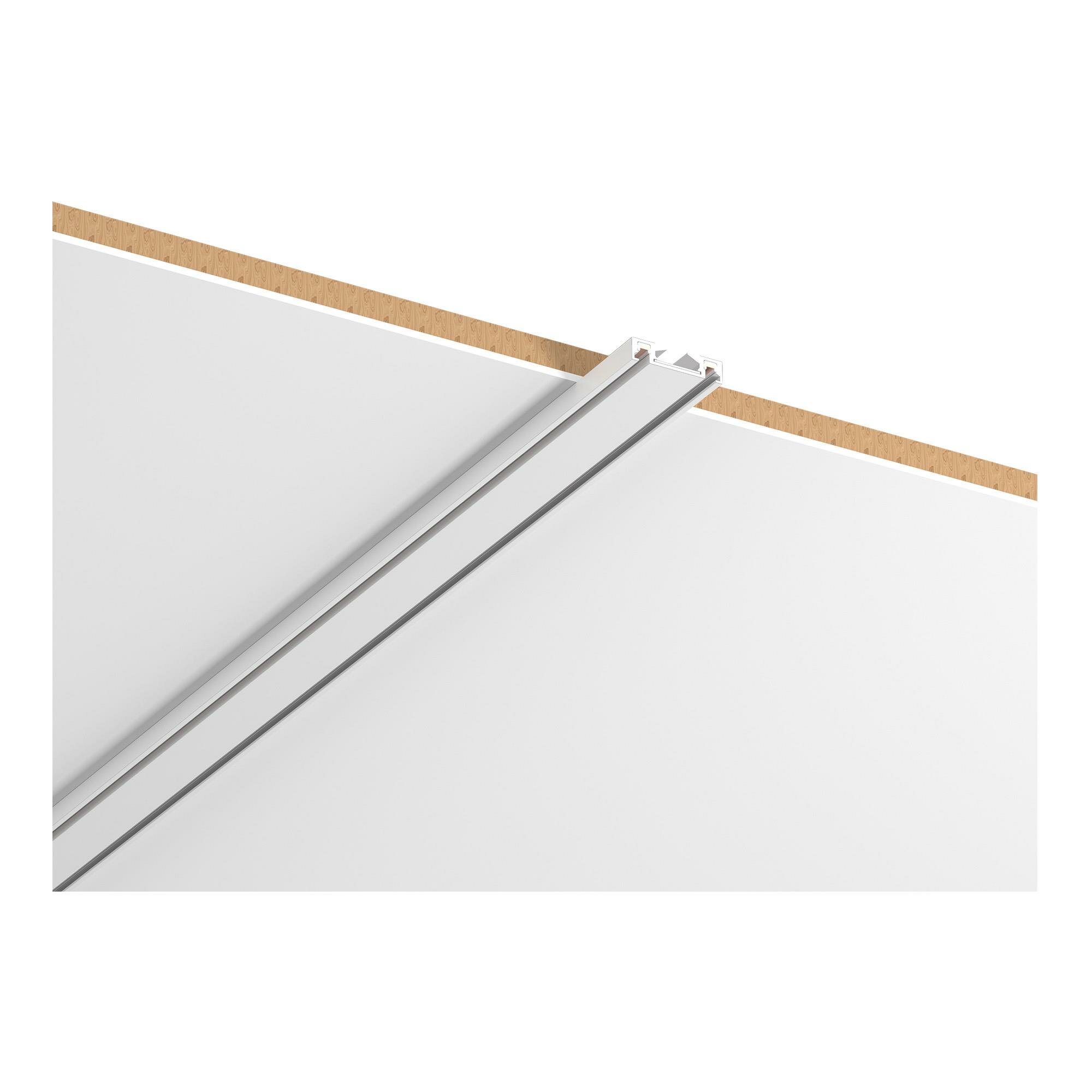 Шинопровод ST LUCE SKYFLAT ST067.519.00, магнитный, накладной, белый, 100 см