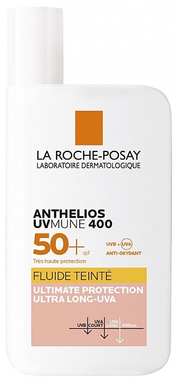 LA ROCHE-POSAY Солнцезащитный тонирующий флюид Anthelios Tinted Fluid SPF50+