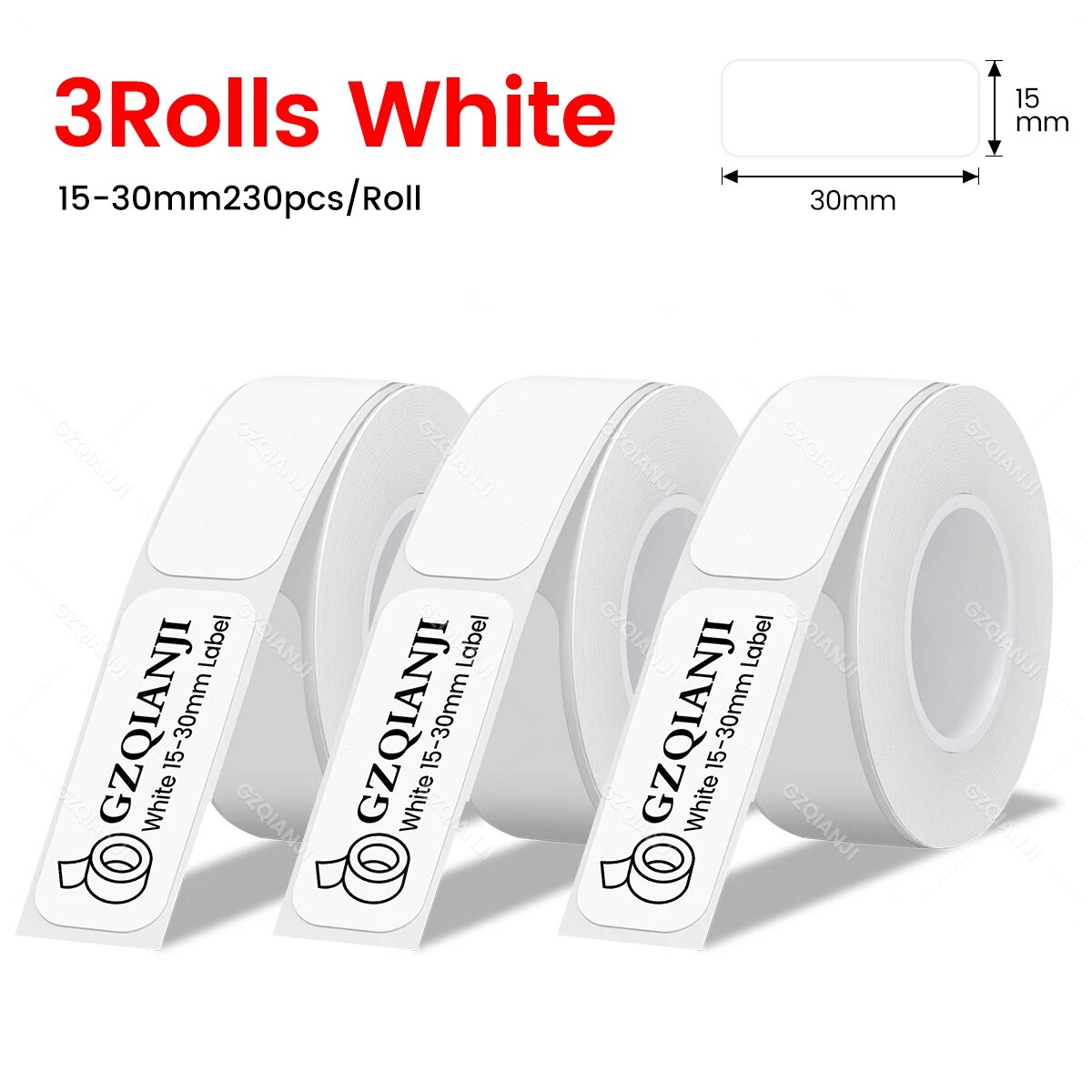 Беспроводной принтер этикеток P15 Портативный Bluetooth термопринтер этикеток Ручная мини-машина с клейкой лентой для этикеток для домашнего офиса