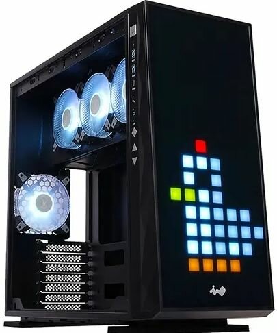 Компьютерный корпус InWin 309 Gaming Edition (36151389) черный - Mid Tower, E ATX, Micro ATX, Mini ITX, Stаndard ATХ, USB 3.2 Gen1 Tуpe A, USB 3.2 Gen2 Type C