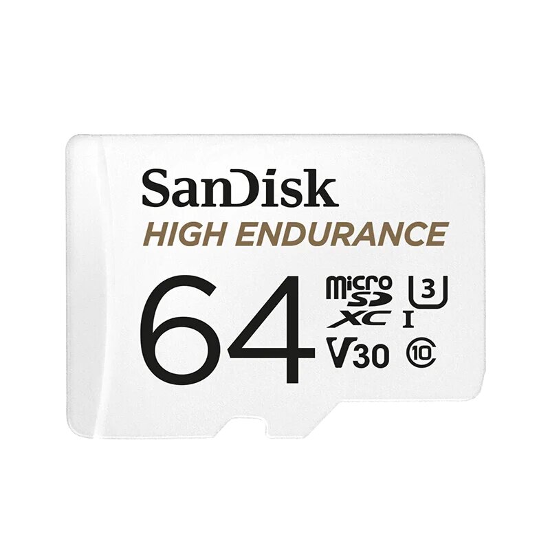 SanDisk microSD карта памяти для видеомониторинга 32/64/128/256 ГБ 64 ГБ