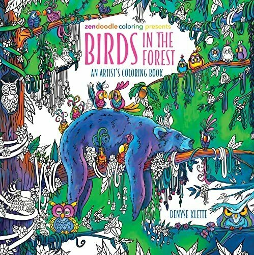 Denyse Klette "ZDP: Birds in the Forest Coloring book"