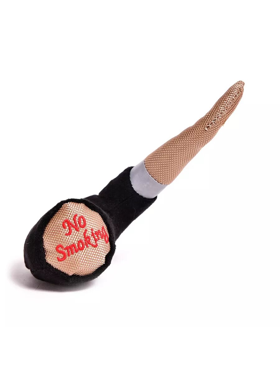 Мягкая игрушка для животных собак "трубка" черная