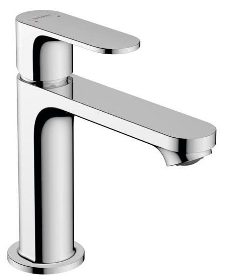 Смеситель для раковины Hansgrohe 72517000 Rebris S 110 Смеситель для раковины, сливной гарнитур, хром