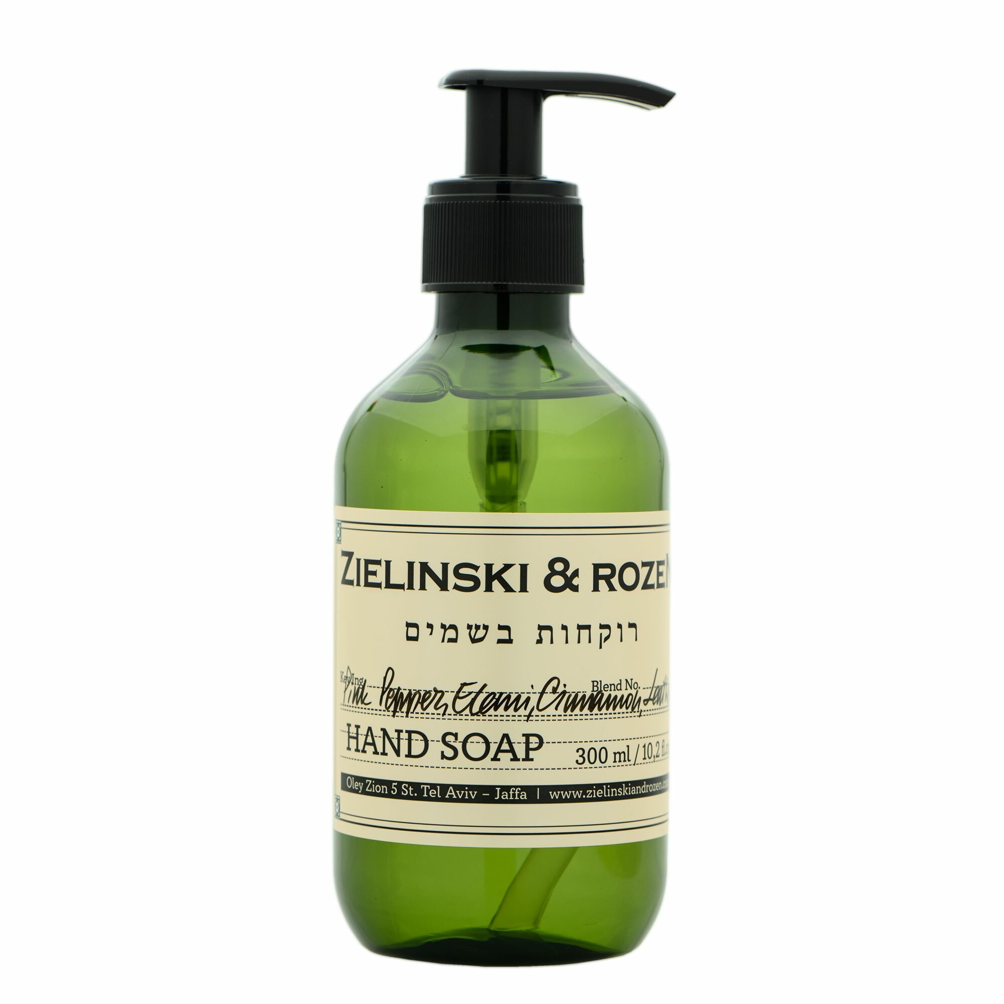 Zielinski & Rozen Жидкое мыло Розовый Перец, Элеми, Корица, Кожа (300мл)