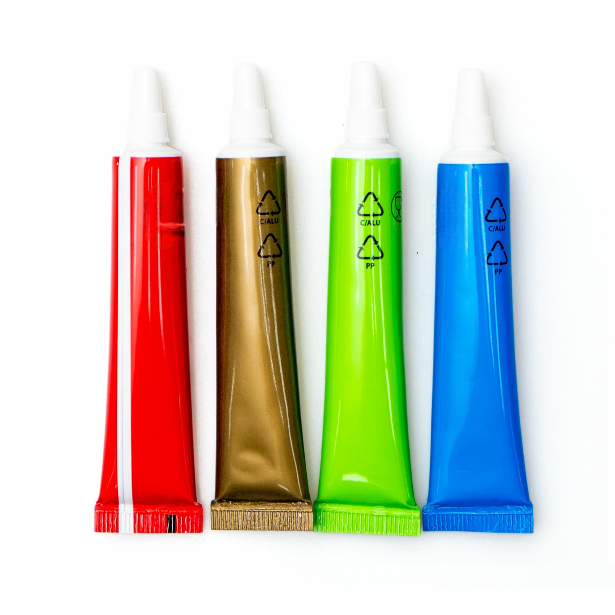 Гелевые пищевые фломастеры для десертов 4 цвета