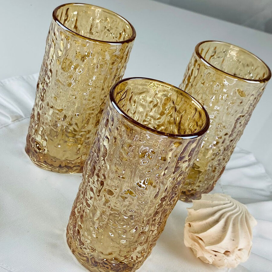 Стаканы набор 6 шт Lenardi, стекло, 340 мл