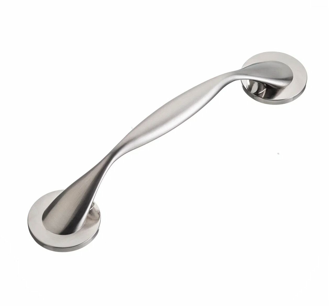 Ручка мебельная скоба SIRO 1668-200ZN21 satin nickel plated, шт